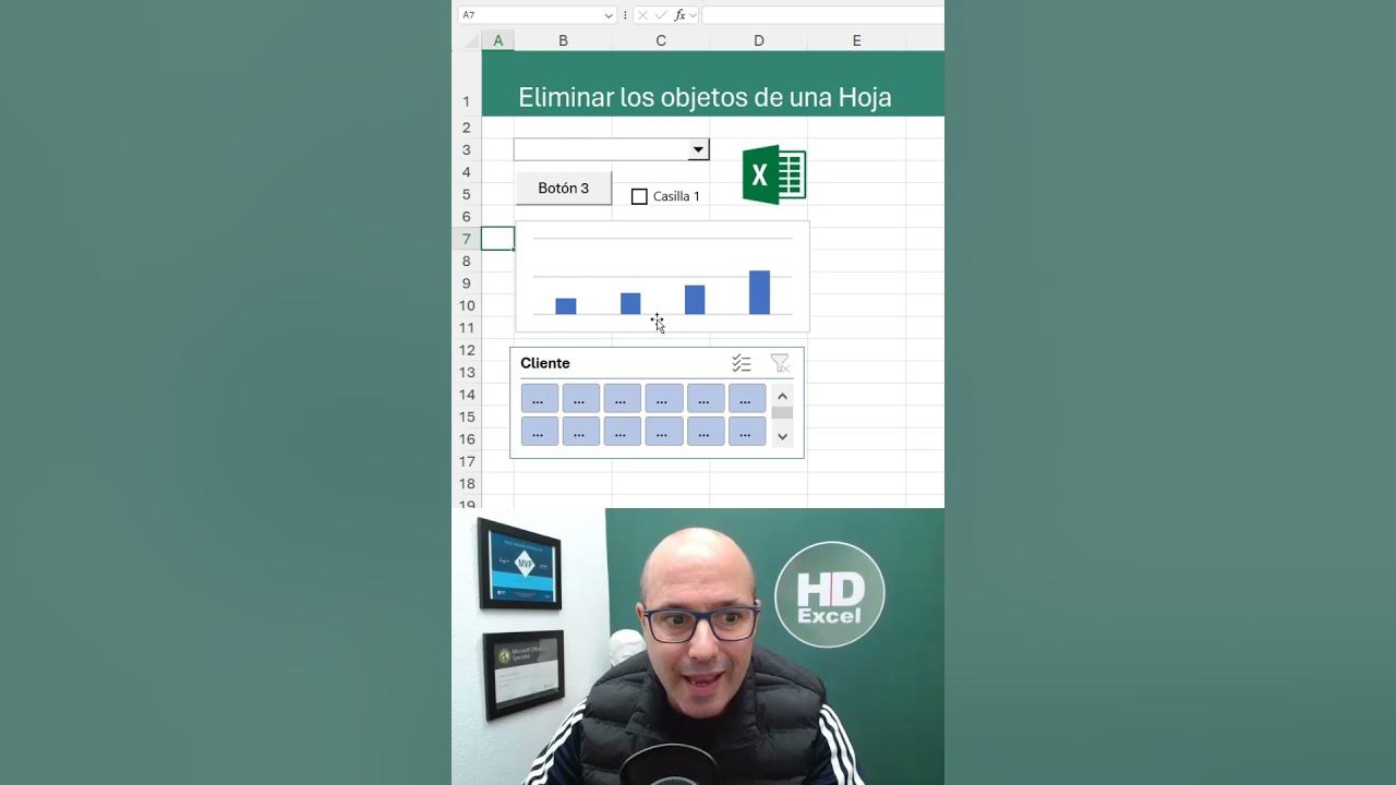 Como SELECCIONAR TODOS LOS OBJETOS de una hoja en #excel #exceltips #exceltricks # ...