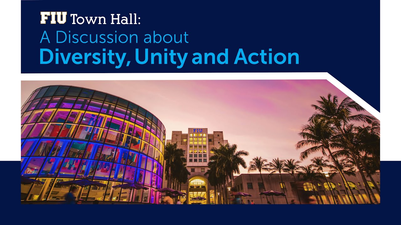 Town Hall: Diversity, Unity and Action - YouTube