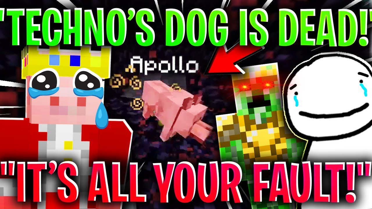 Awesamdude CALLED OUT FOR KILLING TECHNO'S DOG! (dream smp) - YouTube