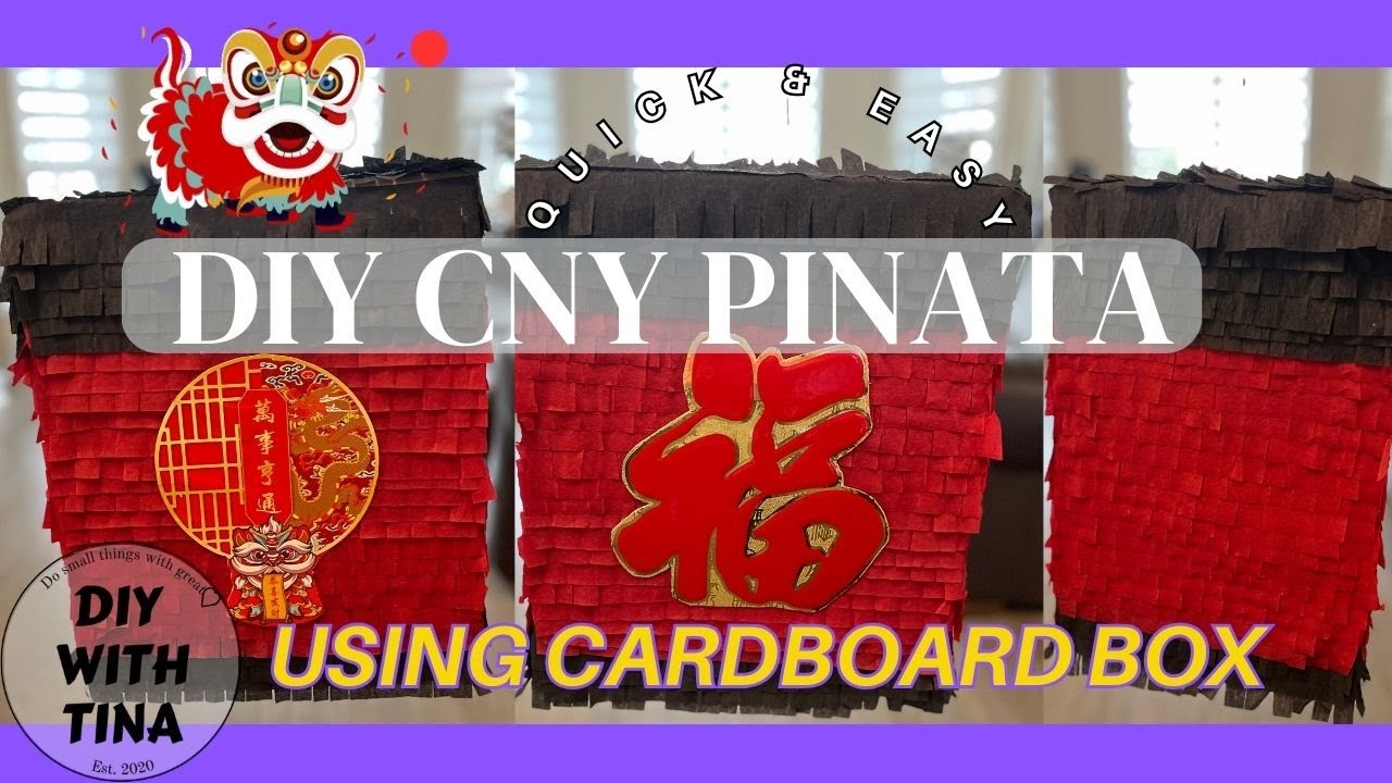 DIY Chinese New Year piñata | How to make Chinese New Year piñata ...
