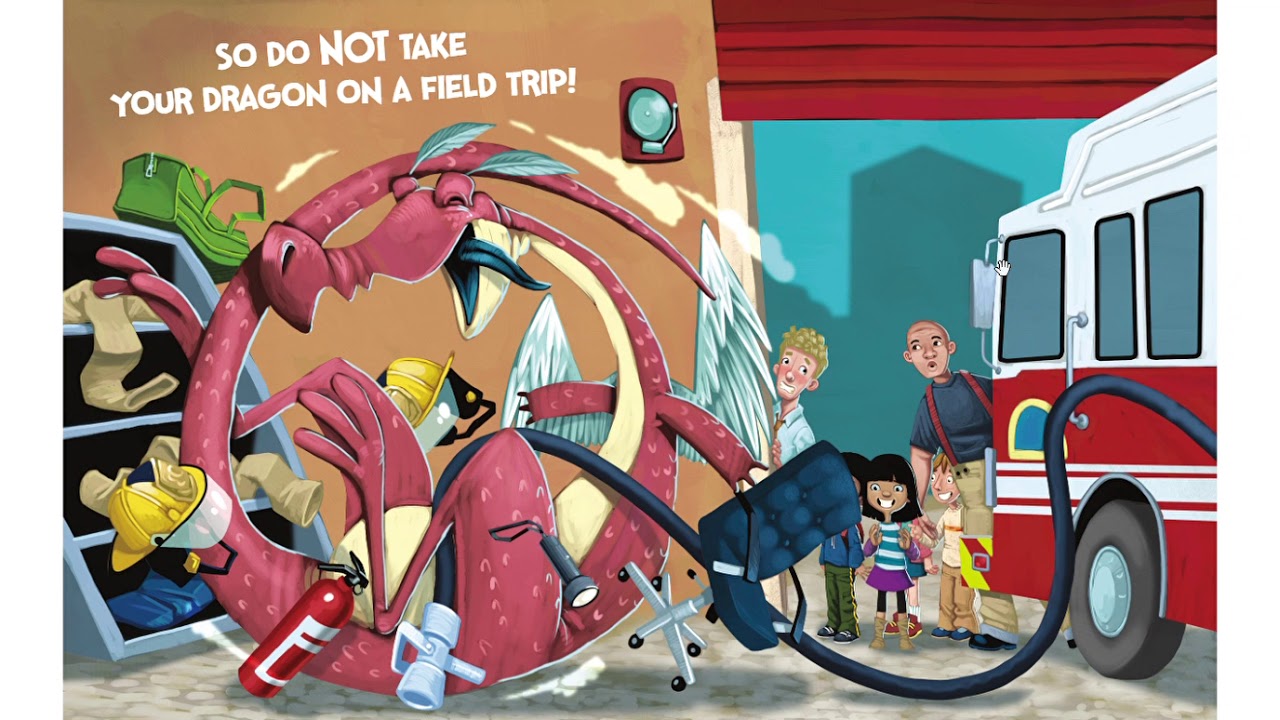 Ms T reads Do Not Take Your Dragon on a Field Trip - YouTube