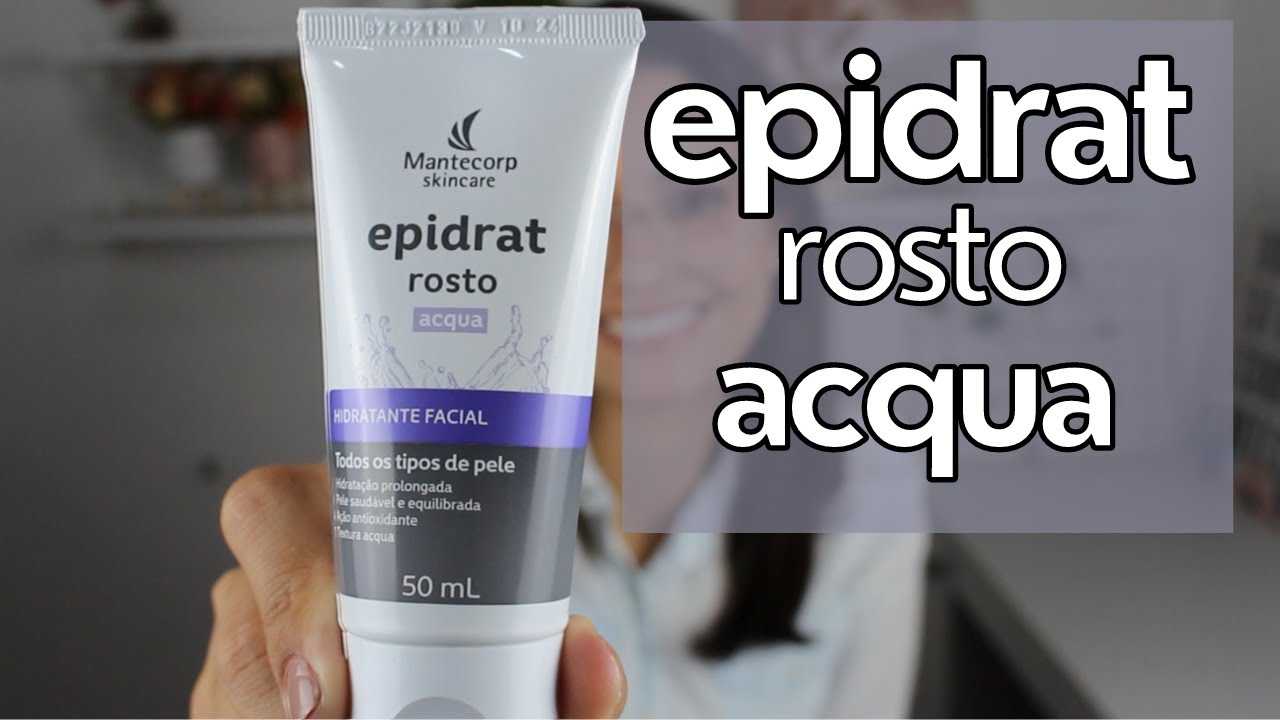 Hidratante Facial Epidrat Rosto Acqua MANTECORP: Para todos os tipos de ...