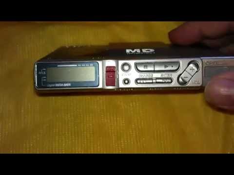 SONY MD WALKMAN MZ-R37 - YouTube
