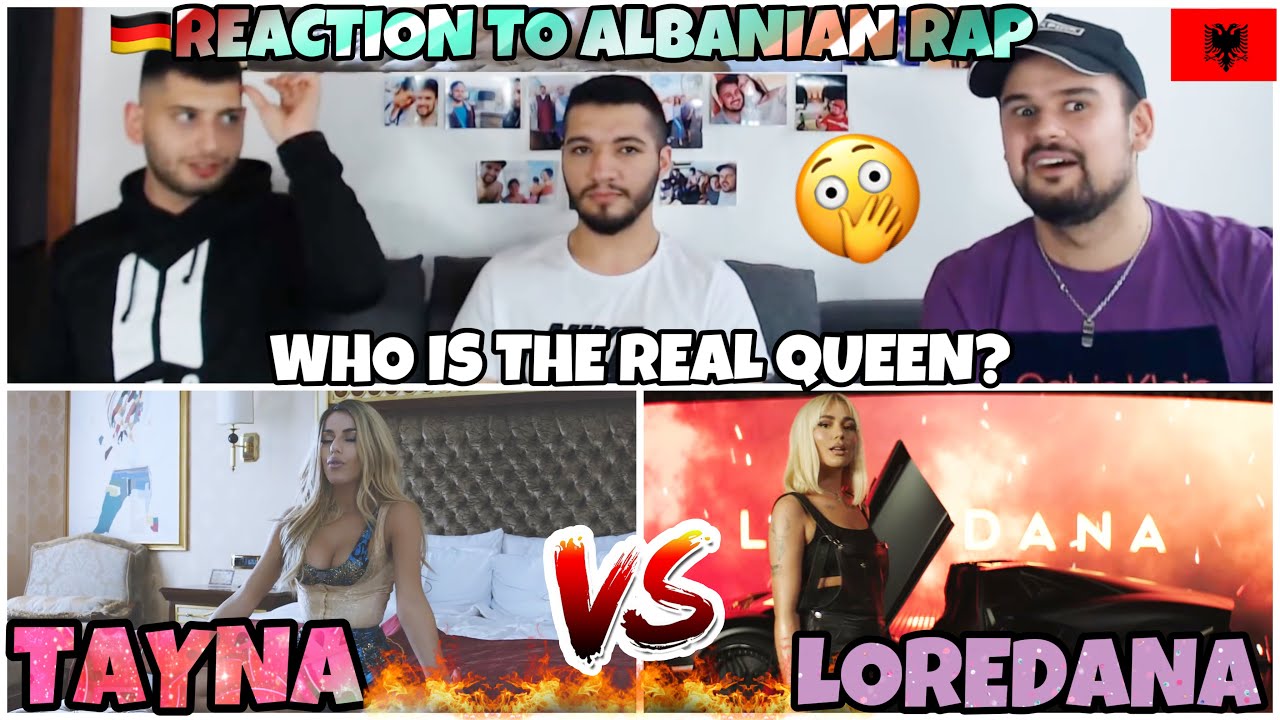 Reaction to 🔥FEMALE ALBANIAN RAPPER 🔥LOREDANA "ANGST" vs. TAYNA "SHQIPE ...