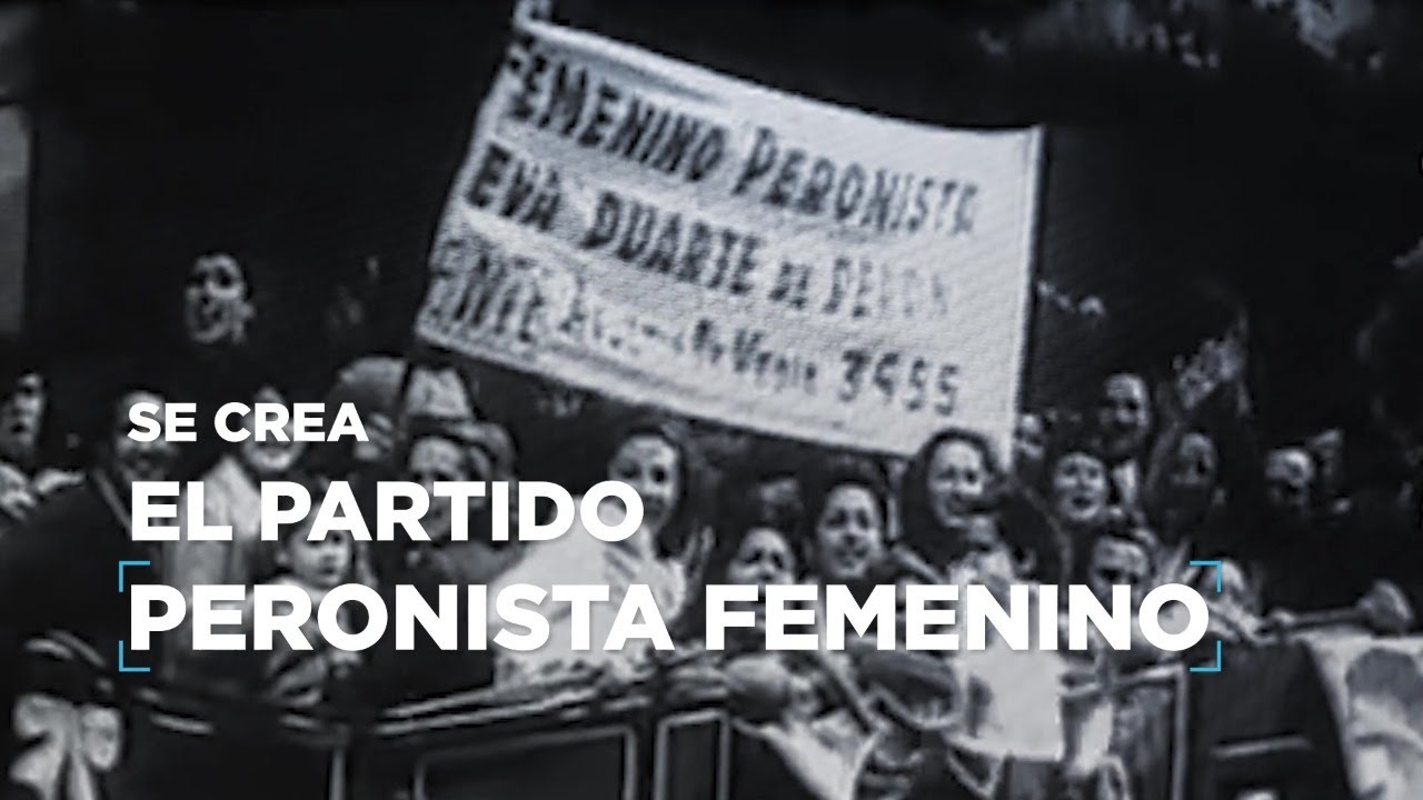 Fernando Gray - Creación del Partido Peronista Femenino - YouTube