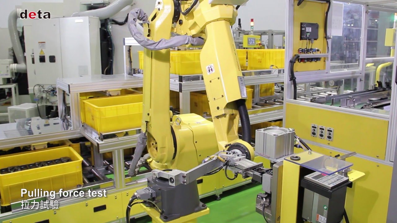 deta International - Automatic Production Line 4/德大機械自動化設備4 - YouTube