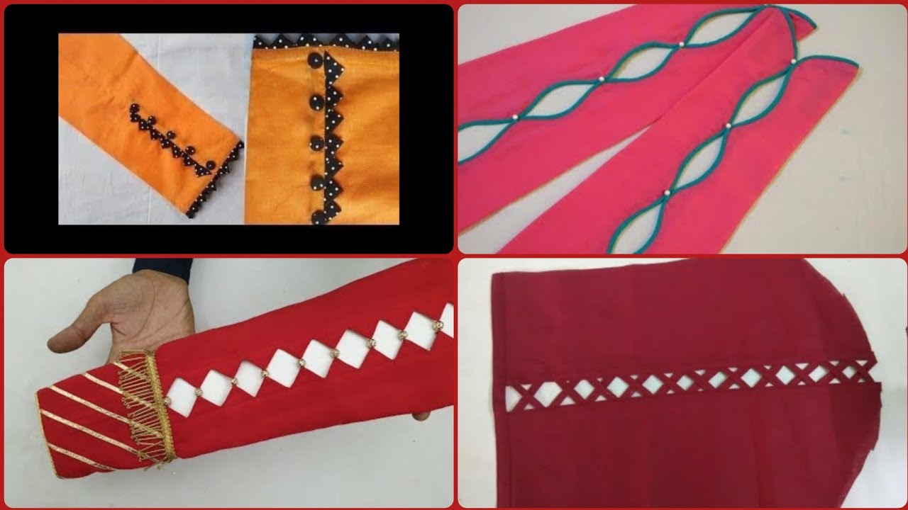 bazo full sleeves / bazu designing for full sleeves / kurtis sleeves ...