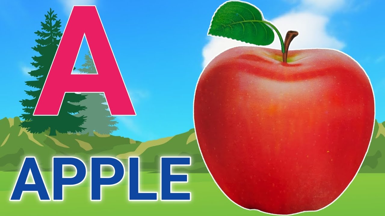 ABC Song |A for Apple | Phonics song for Toddlers, Alphabet A to Z ...