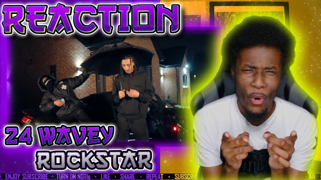 THE TALENT IS BRAZY🗣🎙 | 24wavey - Rockstar (Official Music Video ...