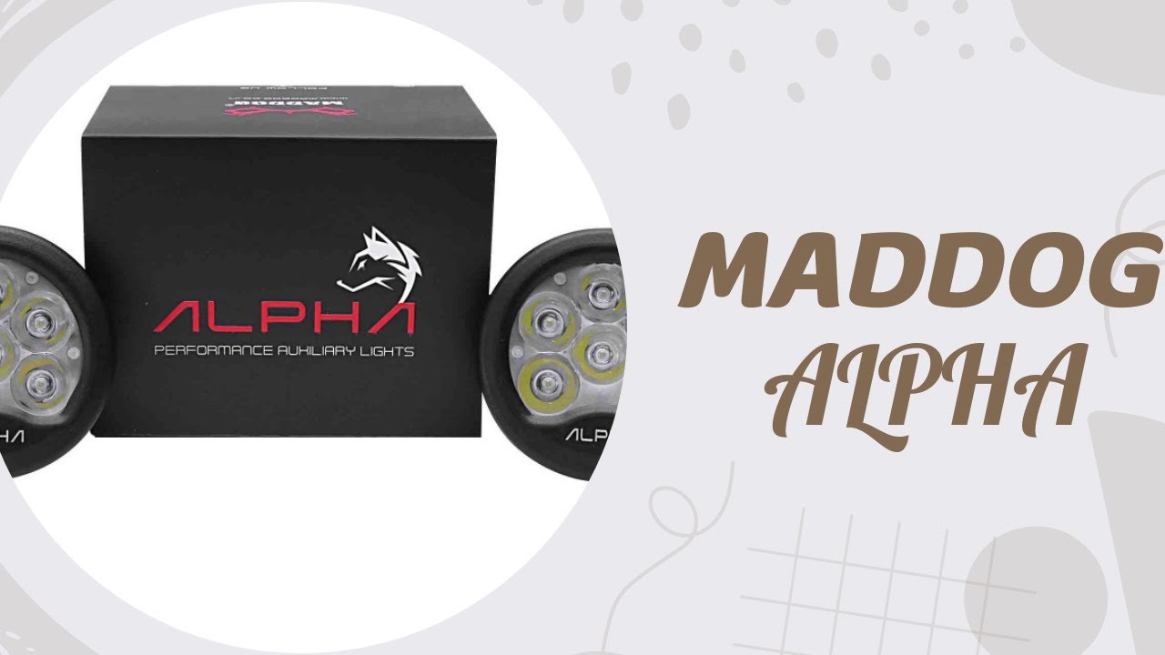 MadDog Alpha Lights on my Interceptor 650 | BikenBiker - YouTube