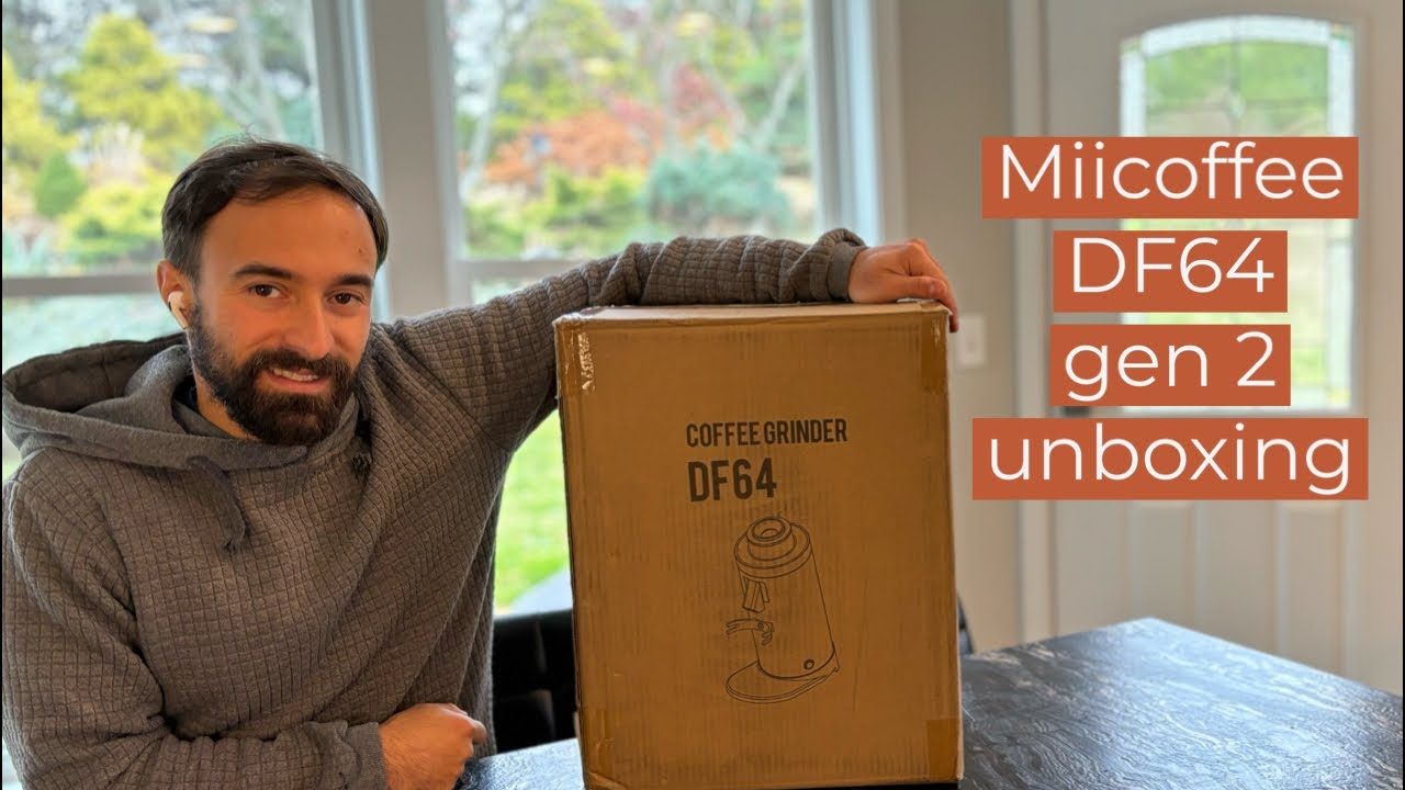 Miicoffee DF64 gen 2 unboxing - YouTube