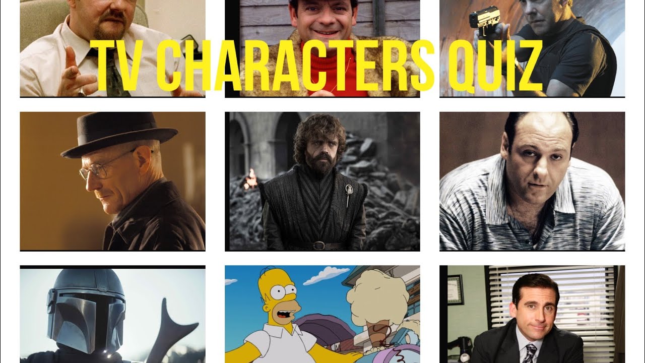 TV Character Quiz - Medium - YouTube