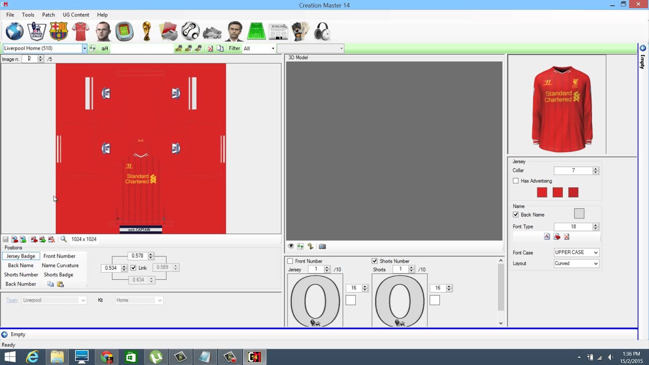 How To Install Liverpool 2015/16 Home Kit In FIFA 14 - YouTube