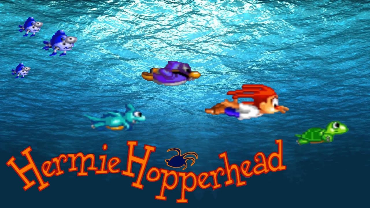 Into the sea! | Hermie Hopperhead: Scrap Panic eps.3 (PS1 Game) - YouTube