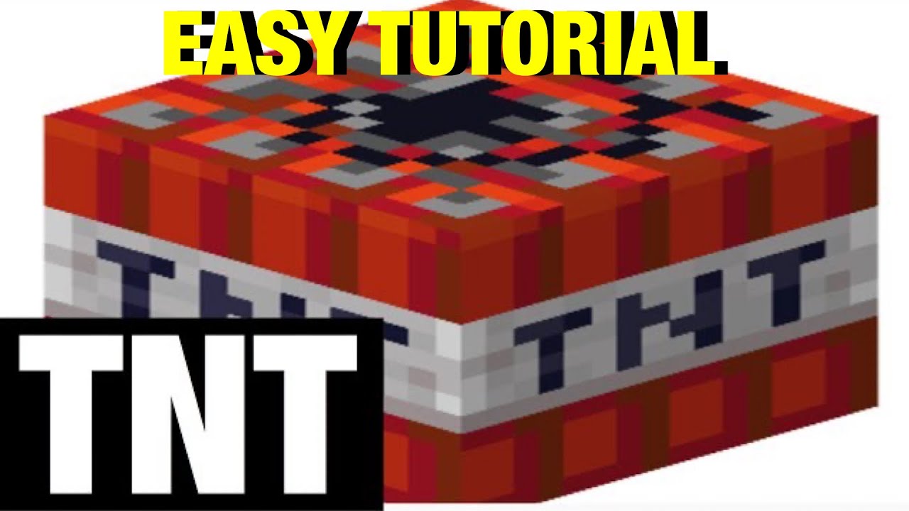 Minecraft: how to get tnt to spawn wherever you look - YouTube