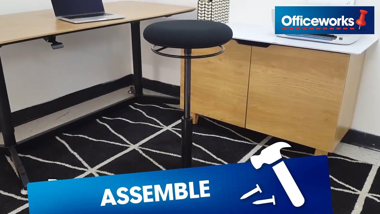How to Assemble the Sit Stand Stool - YouTube
