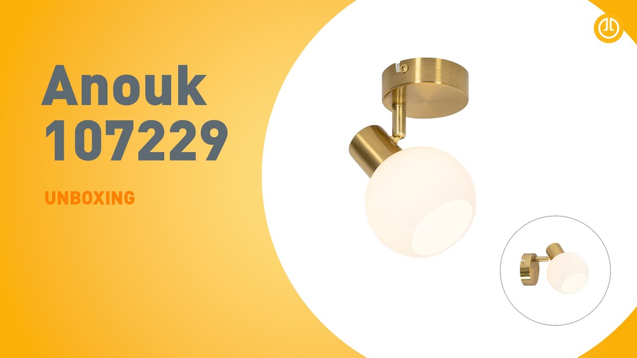 Plafondlamp Anouk 107229 | UNBOXING - YouTube