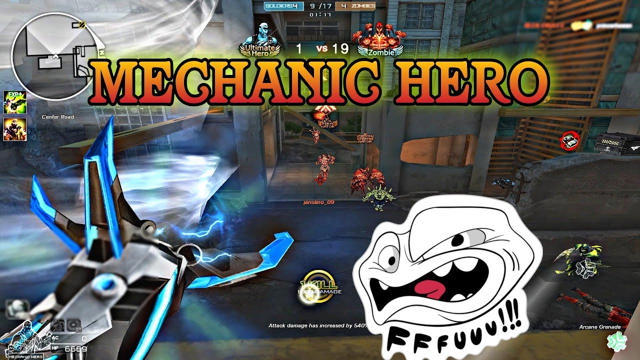 Mechanic Hero / Zombie Storm Mass Terminator Mode |CrossFire ...
