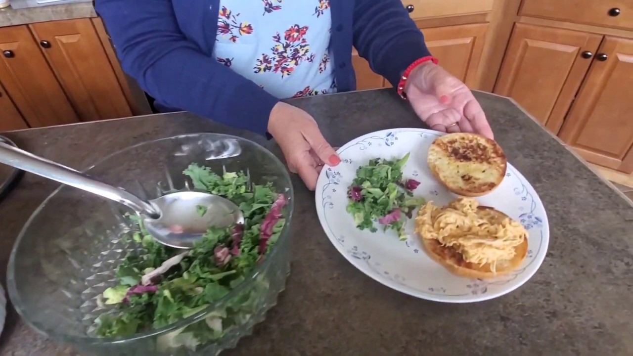 Buffalo Chicken Sandwiches AKA Heather Chicken - YouTube