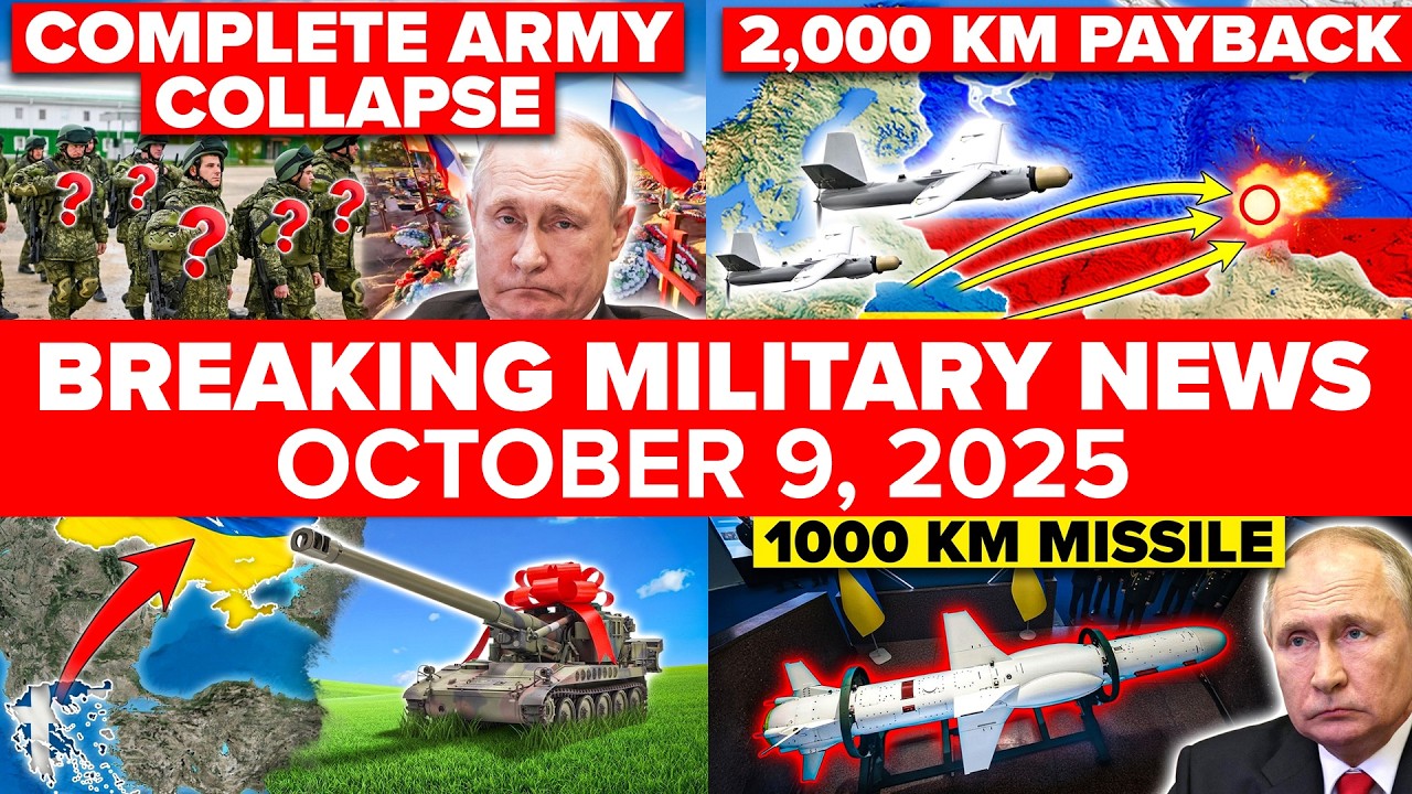BREAKING MILITARY NEWS - October 9th 2025 - YouTube