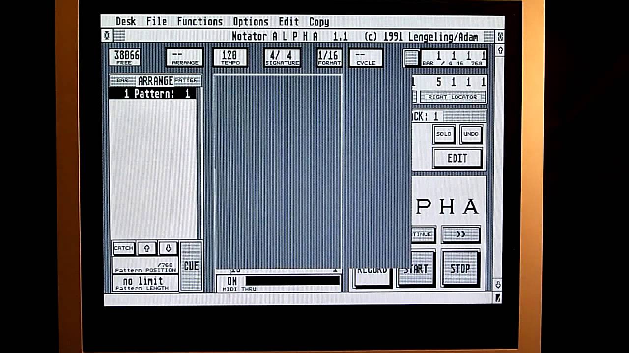 C-Lab - Notator Alpha 1.1 - YouTube