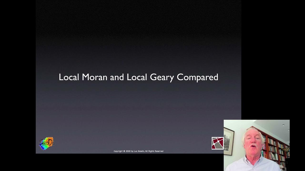 Week 6b: Other local spatial autocorrelation statistics (Introduction ...