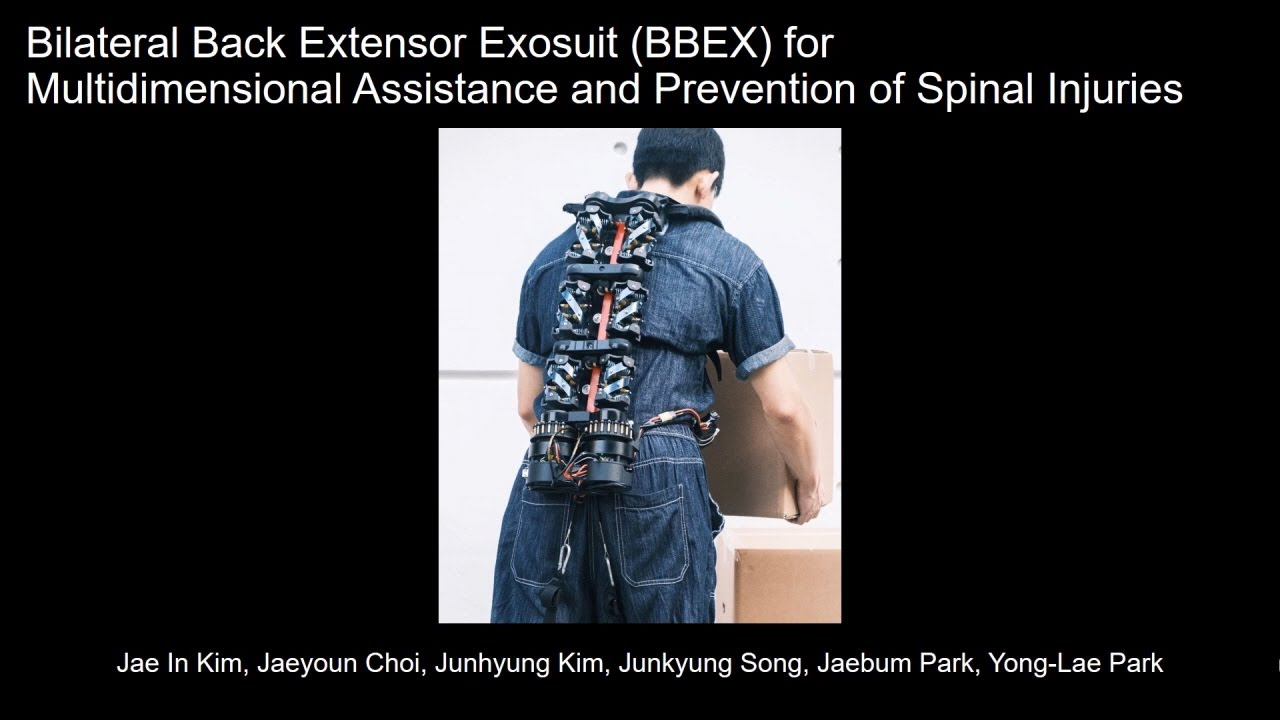 Bilateral Back Extensor Exosuit (BBEX) - YouTube