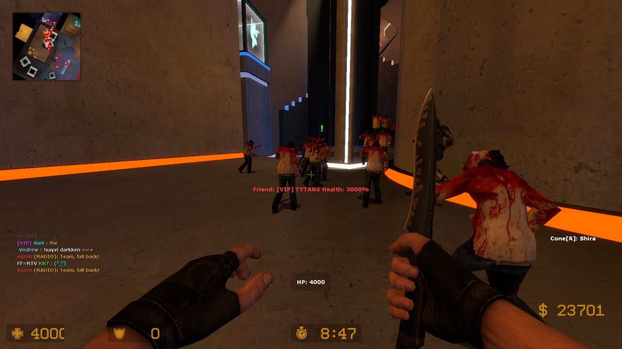 Counter Strike Source Zombie Escape Nide - YouTube