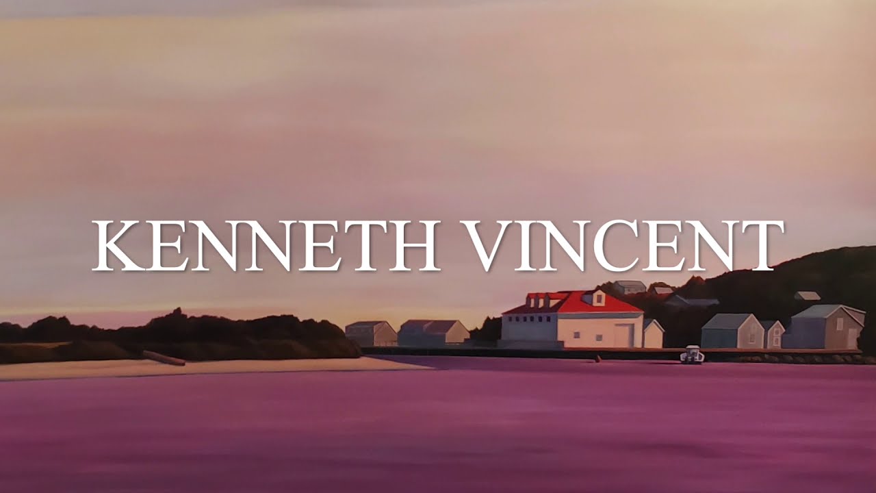 New work by oil painter Kenneth Vincent - YouTube