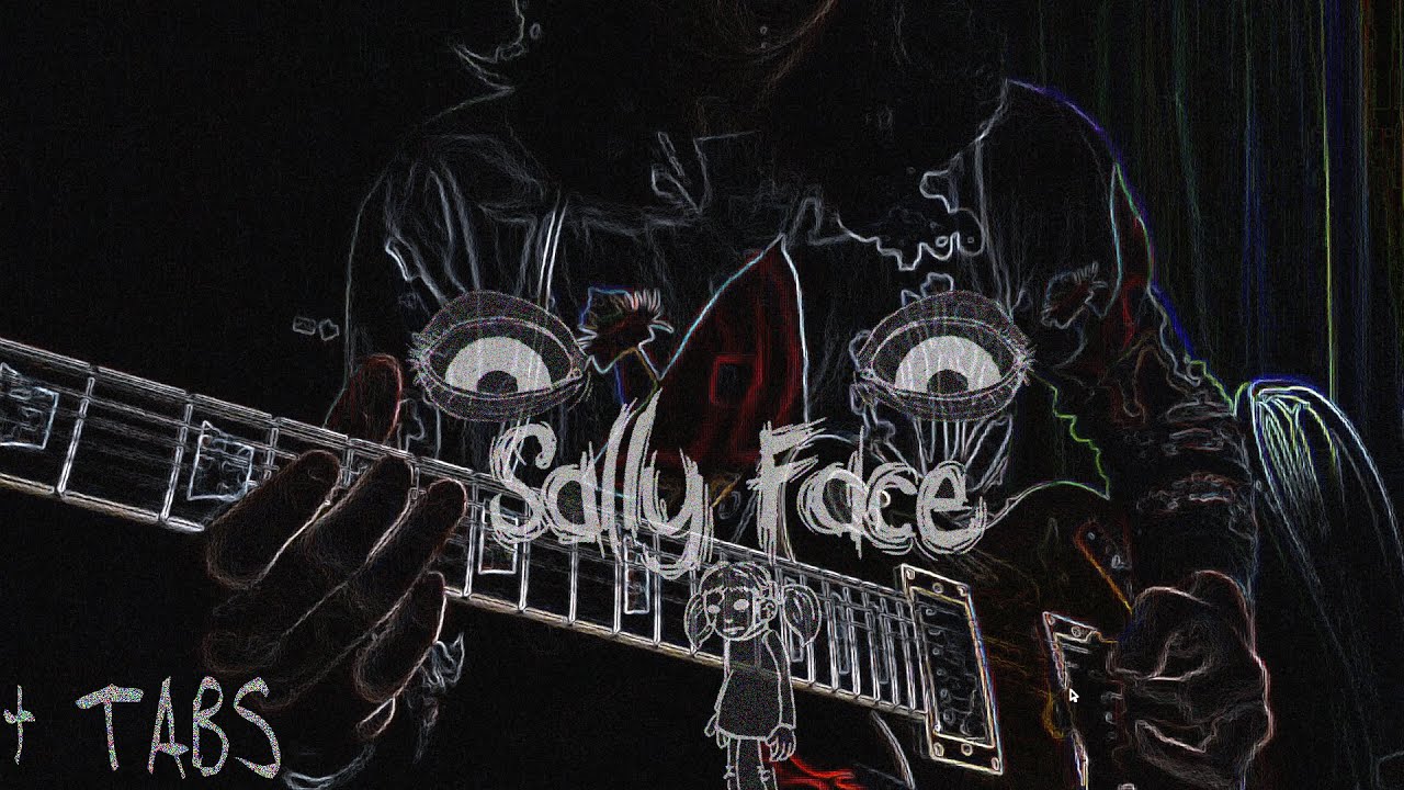 Sally Face - Haunted Hallways - Guitar Cover with Tabs - YouTube