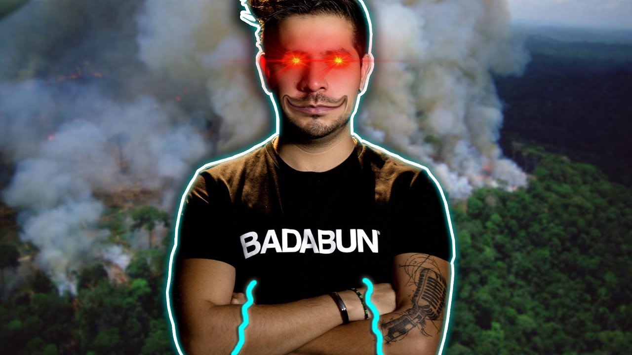 BADABUN aprovecha el INCENDIO del AMAZONAS para GANAR DINERO... - YouTube