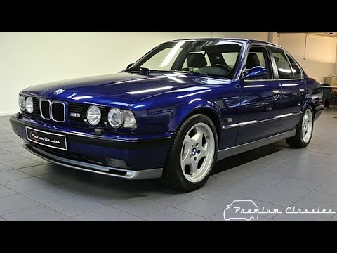 BMW M5 3.8 E34 | Avus Blue | 40.700km. | 2 owner - Premium Classics ...