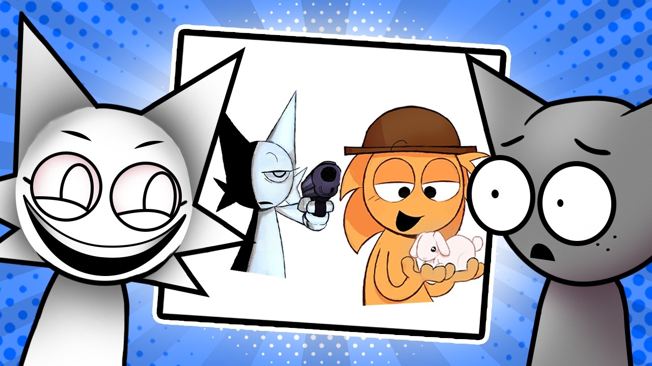 Wenda e Gray no REACT DE IMAGENS do Sprunki VR - YouTube