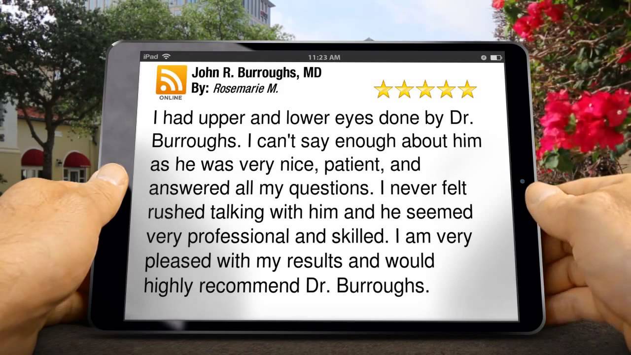 Review from Happy patient, Dr. Burroughs from Springs Aesthetics in ...