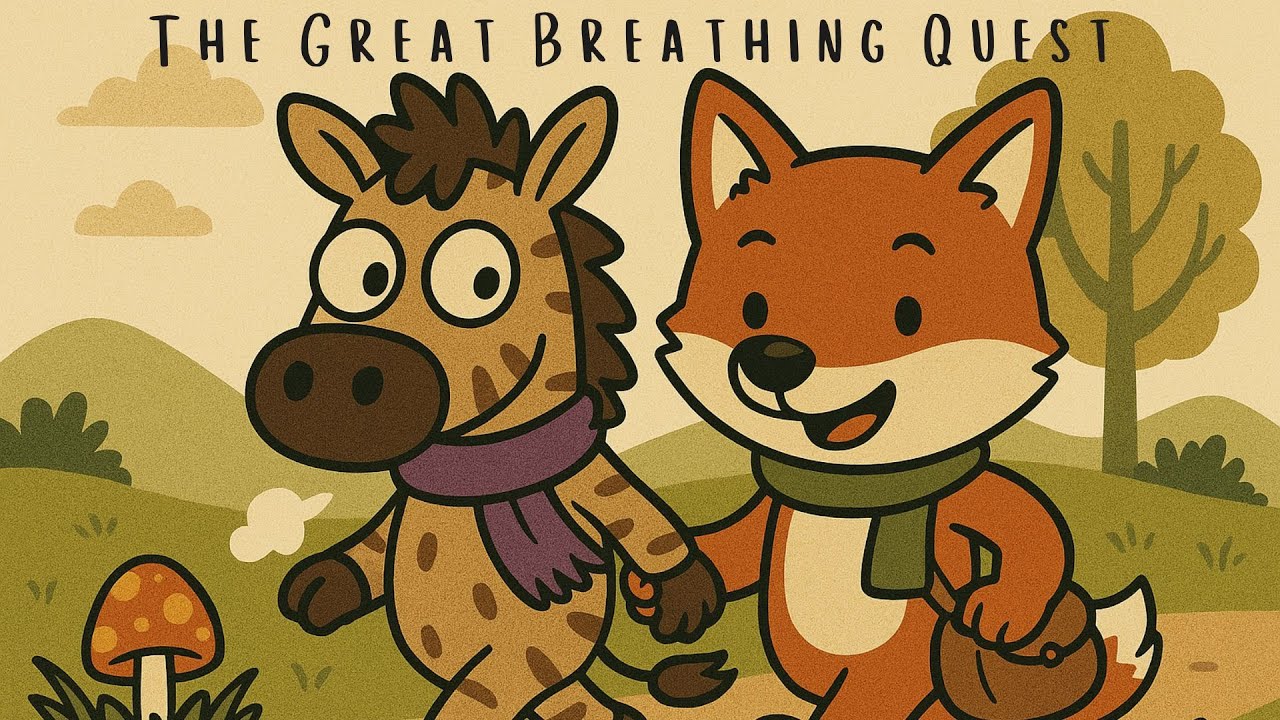 The Adventures of Zerba and Fox - 🦓 The Great Breathing Quest | A Mindful Story for Kids | 🦊🌿 ...