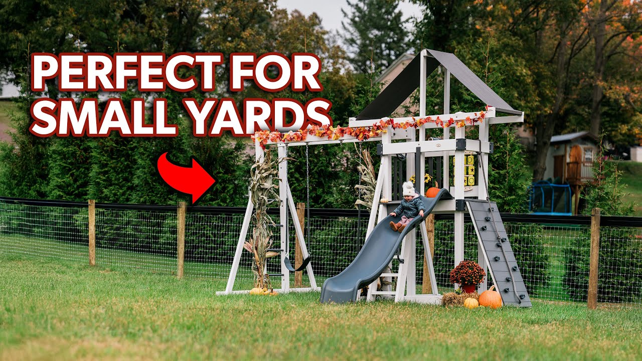 Small Yard? Meet the Spaceship Swing Set (Full Tour) | Star Quality ...