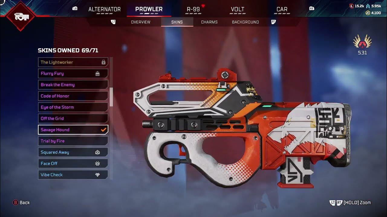 New Epic Skin for the Prowler (Savage Hound), All Treasure Packs. [Apex Legends - Highlight ...