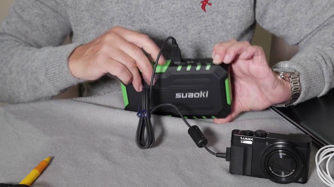 Suaoki G7 Green Jump Starter Introduction by Graham Houghton - YouTube