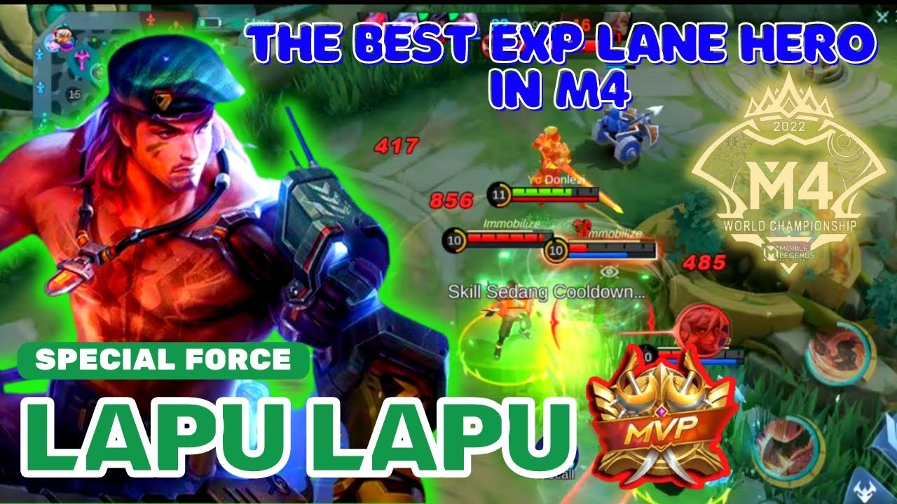 Exp Lane Lapu Lapu Gameplay. The Best Exp Lane Hero ini M4. Lapu Lapu ...