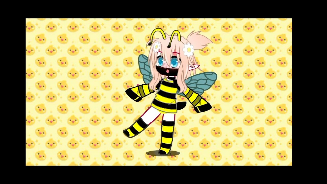 -Bee bee//пчёлки//love bee//🐝🐝🐝//Gacha Nox// - YouTube
