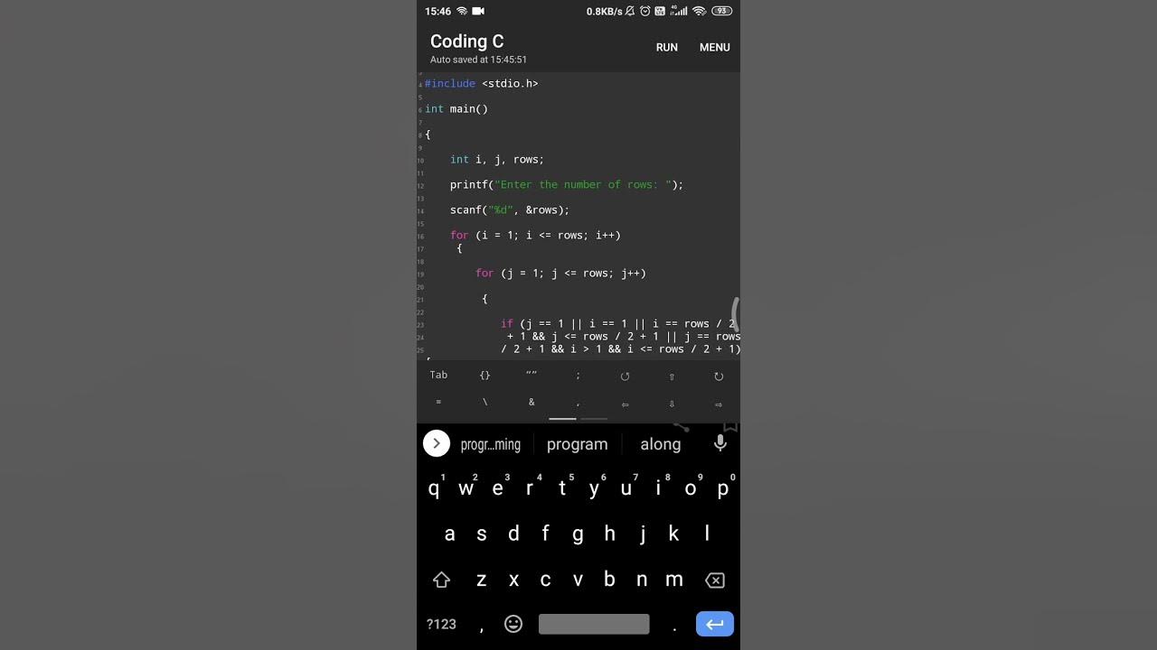 p alphabet pattern in c language program/ alphabet pattern in c language/ c language Programming ...