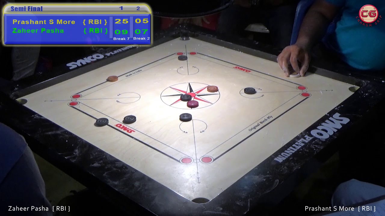 SF Set 2 Zaheer Pasha Vs Prashant S More 46th Sr. National & Inter ...