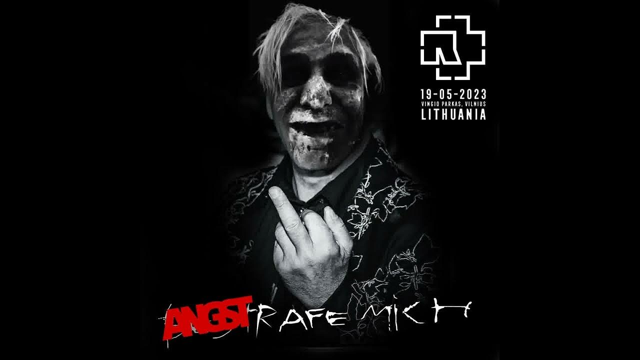 Rammstein - Angst Intro + Bestrafe Mich - Vilnius, Lithuania 19.05.2023 (Closed Rehearsal) - YouTube