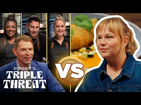 Titans vs. Chef Brittanny Anderson | Full Episode Recap | Bobby’s Triple Threat | Food Network