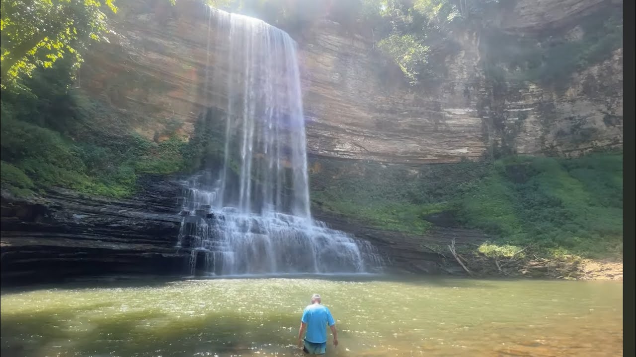 Fancher Falls (Center Hill Lake) - YouTube