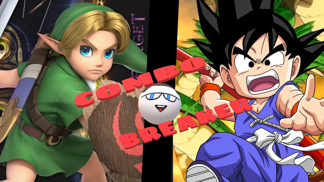 Kid Goku VS Young Link (Zelda VS Dragon Ball) COMBO BREAKER - YouTube