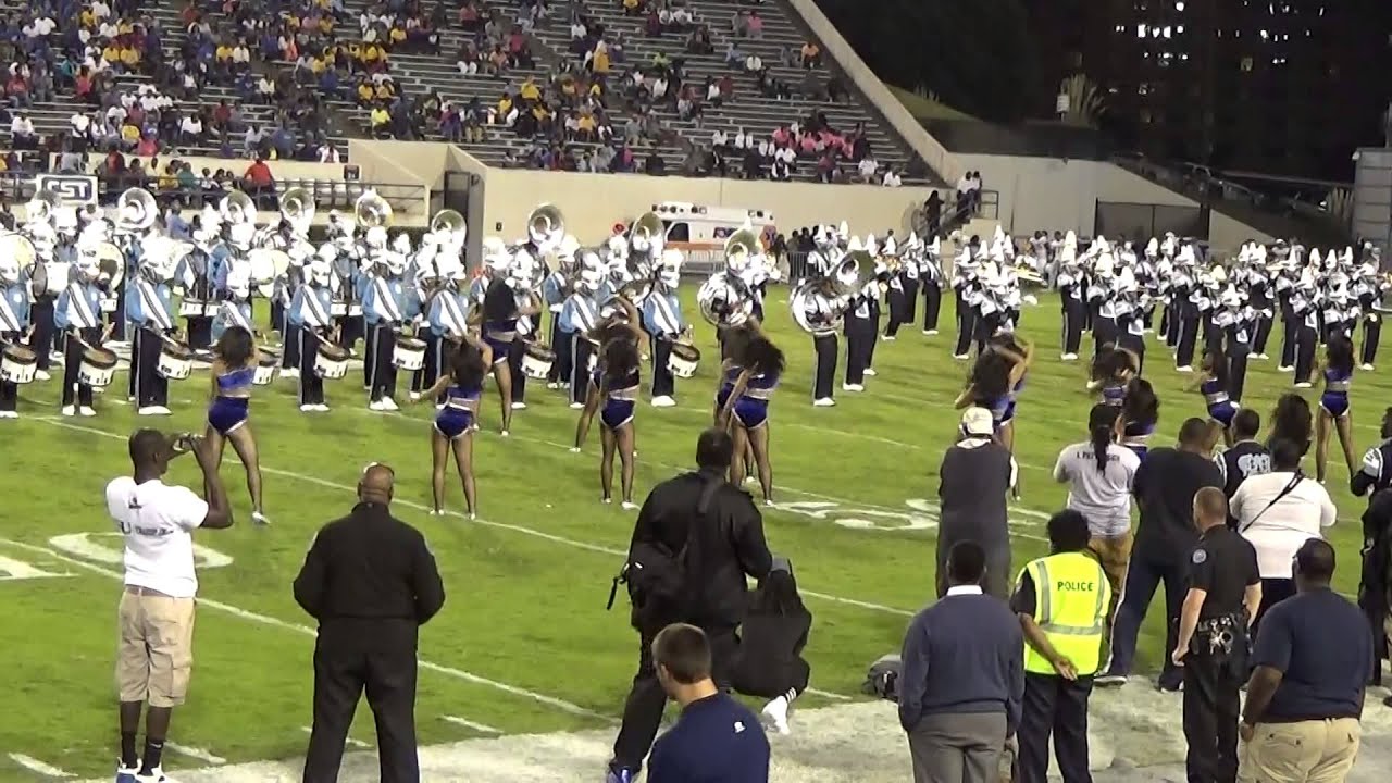 Jackson State University "Sonic Boom of the South" SPECTACULAR halftime ...