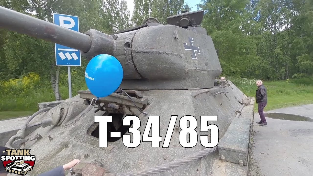 T-34/85 Walkaround - Soviet Medium Tank In Finnish Markings - Armoured ...