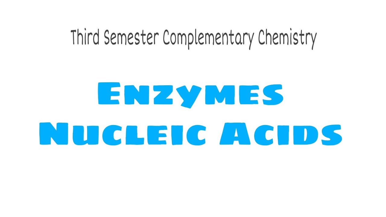 Third Semester Complementary Chemistry Youtube