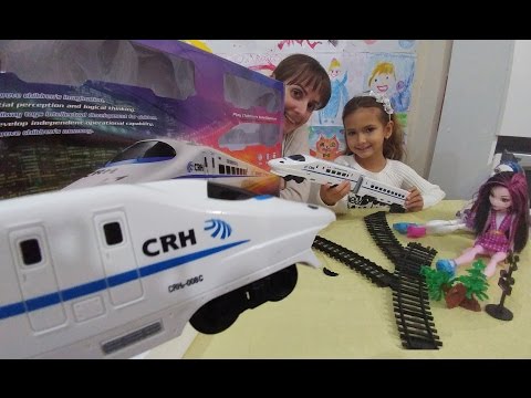 Oyuncak hızlı tren kutusu açtık, eğlenceli çocuk videosu, toys unboxing